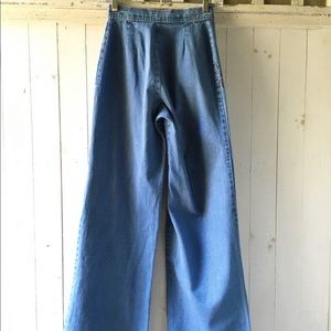 Vintage | Jeans | Vintage 97s High Waisted Rainbow Bell Jeans 23 | Poshmark